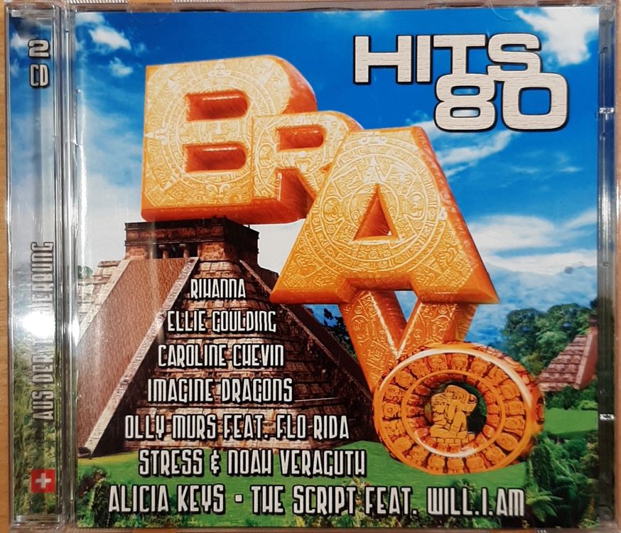 Bravo Hits 80, Swiss, Doppel CD, Hit Compilation, Sampler (Gebraucht ...