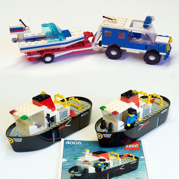 Lego Schiffe und Schifftransporter, 4005 und 6698 (Gebraucht) in ...