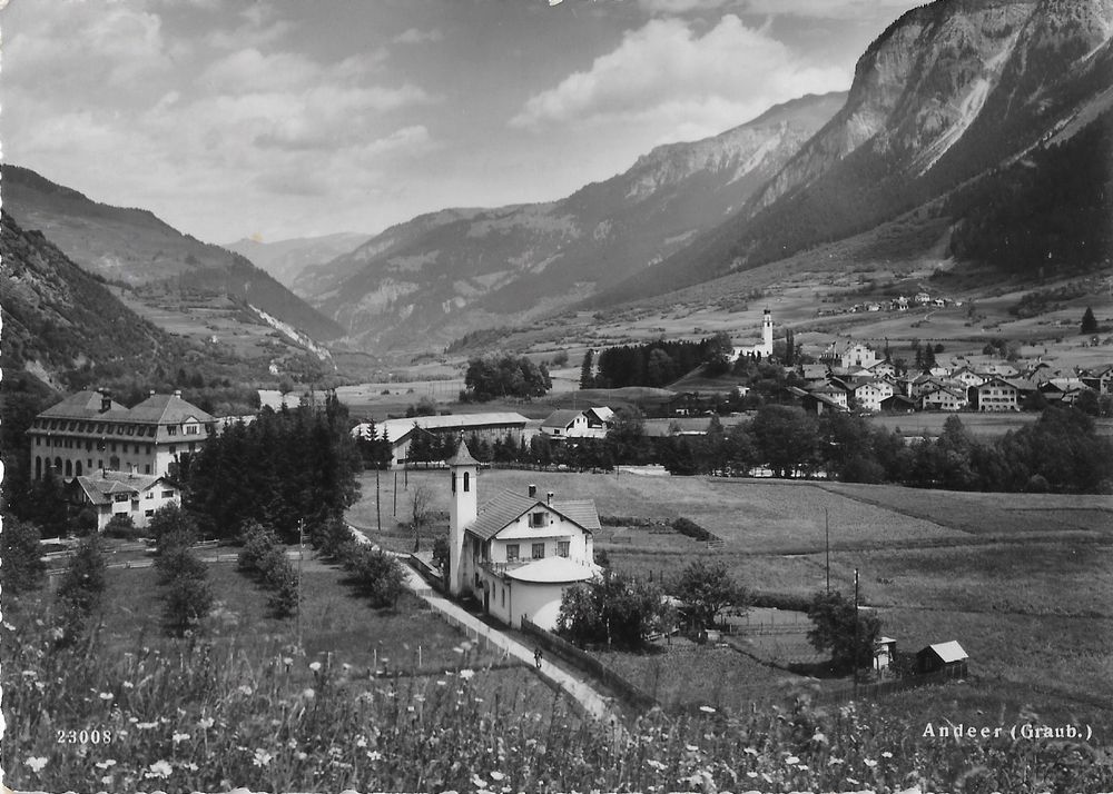 Karte Andeer 1944 | Kaufen auf Ricardo