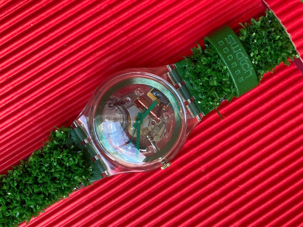 Swatch CLUB LIMITED EDITION, GARDEN TURF, seltenes Stück (Neu und ...