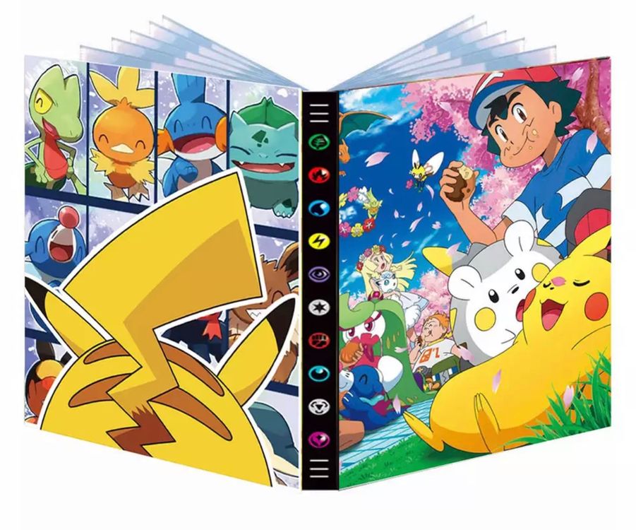 Pokémon Sammelbuch - Kapazität: 540 Karten - Heft - Pikachu (Neu und originalverpackt) in ...