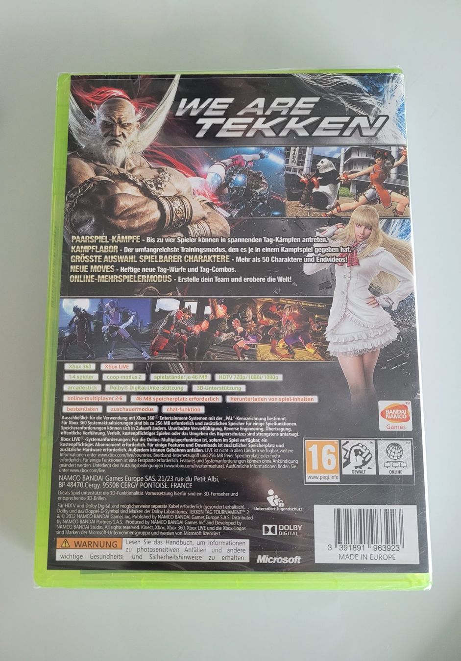 Tekken Tag Tournament 2 (XBox 360), neu! (Neu und originalverpackt) in ...