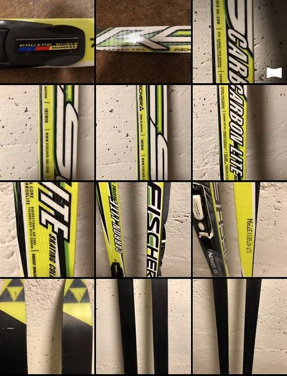 Fischer worldcup Carbon skating cold 187/N10 top Speed (Gebraucht) in ...