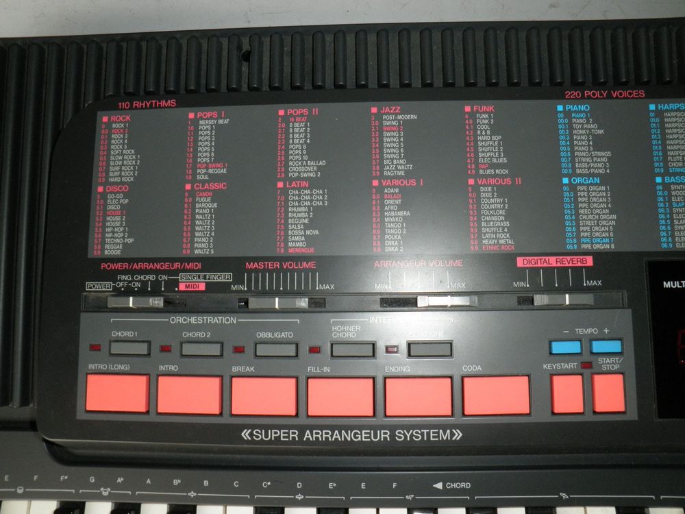 Grosse Orgel, Keyboard. Hohner PSK75R. OVP. (Gebraucht) in Cadenazzo ...