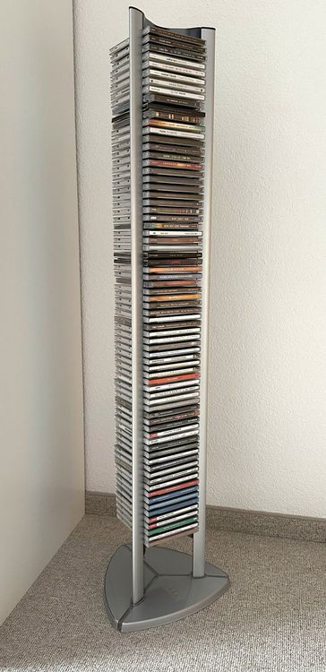 CD Ständer für 72 CD’s / DVD’s von Avec (ohne CD’s) (Gebraucht) in ...