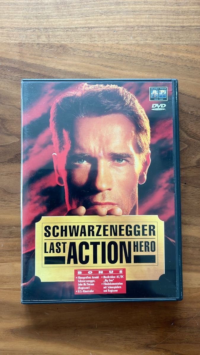 Last Action Hero auf DVD – Schwarzenegger Klassiker! (Gebraucht) in ...