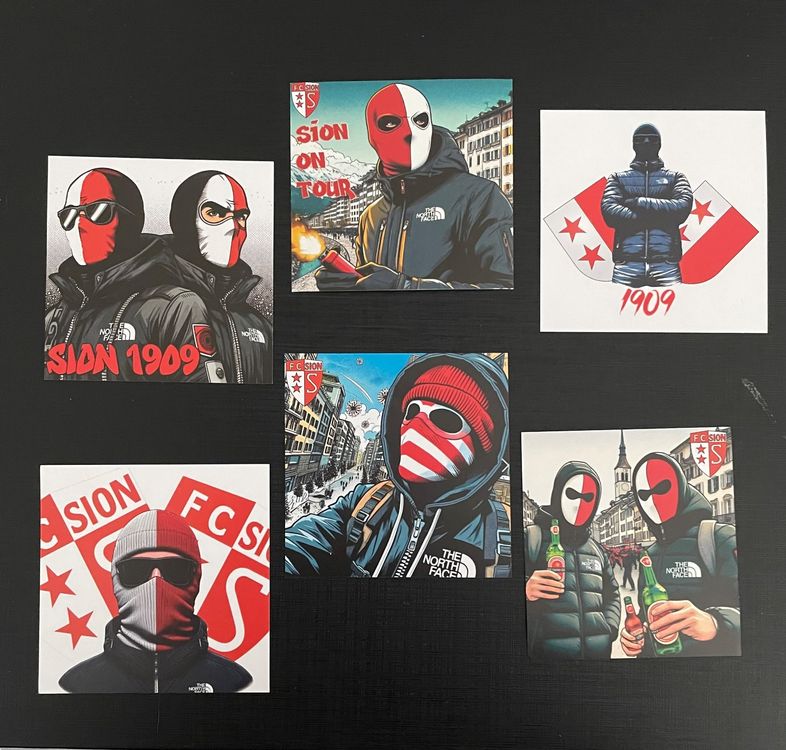 50 Stickers FC Sion à choix | Kaufen auf Ricardo