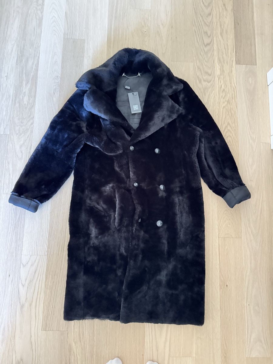 Jacob Lee London Reversible Shearling Coat — Size L (Neu und ...
