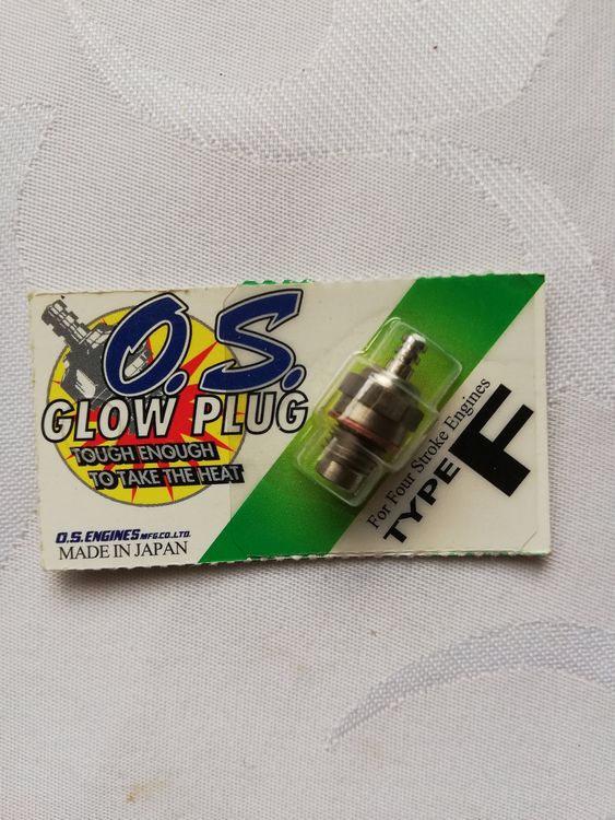 Glühkerze OS Type F für Viertakt-Nitromotoren (Neu und originalverpackt ...