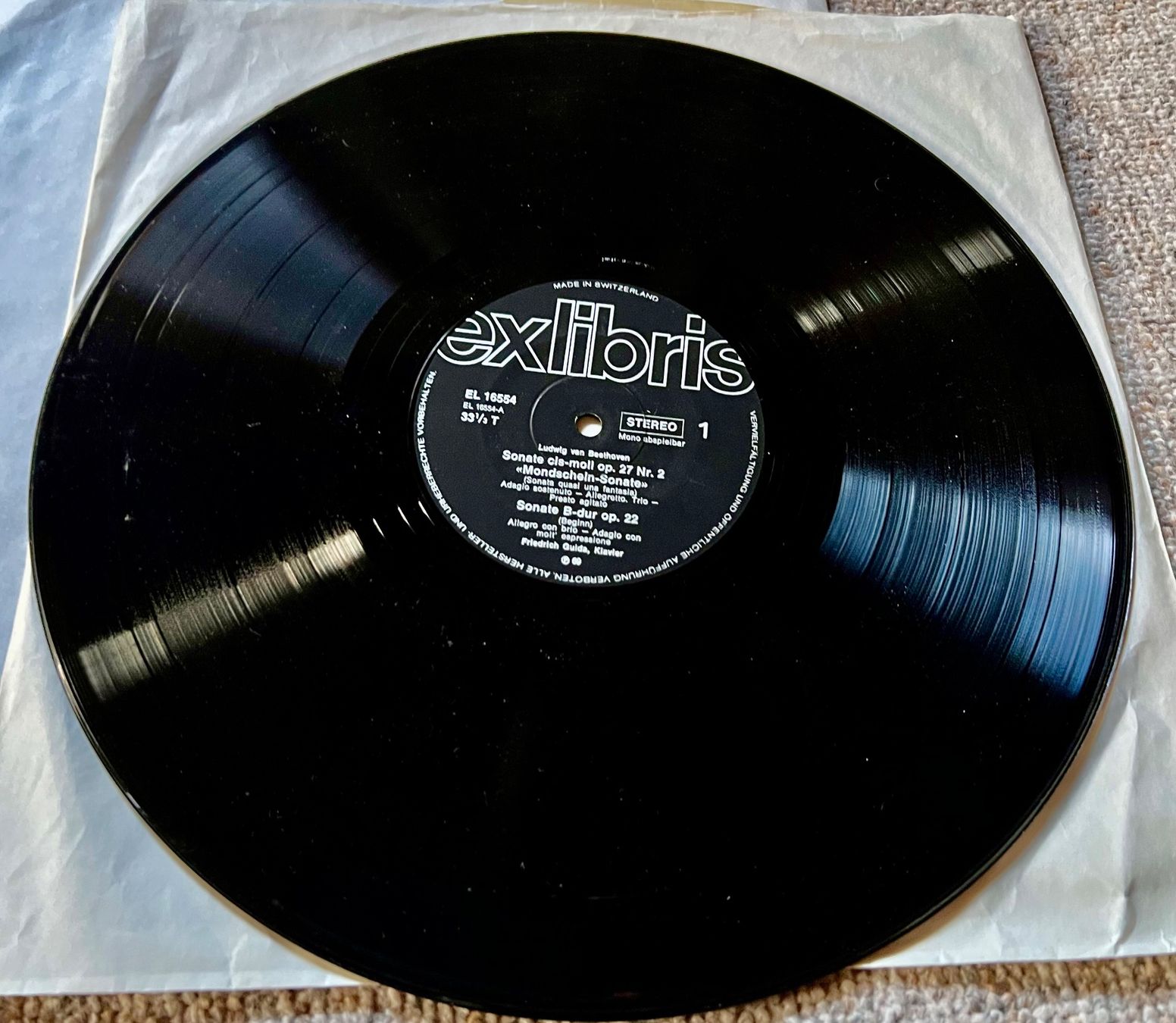 Beethoven Friedrich Gulda – Sämtliche Klaviersonaten 11 LPs (Gebraucht ...