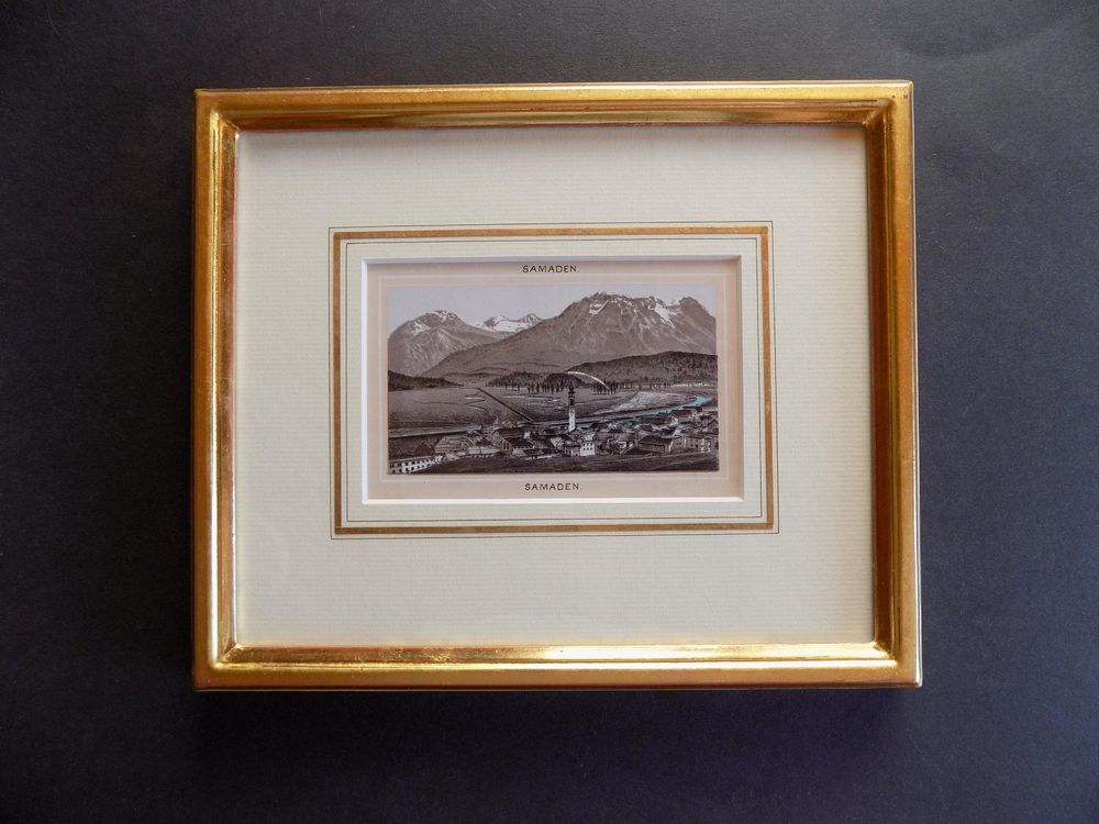 Samaden Engadin Goldrahmen (Gebraucht) in Risch für CHF 135 – mit ...