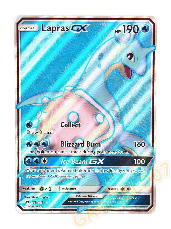 Pokémon Lapras GX - Full Art | Kaufen auf Ricardo