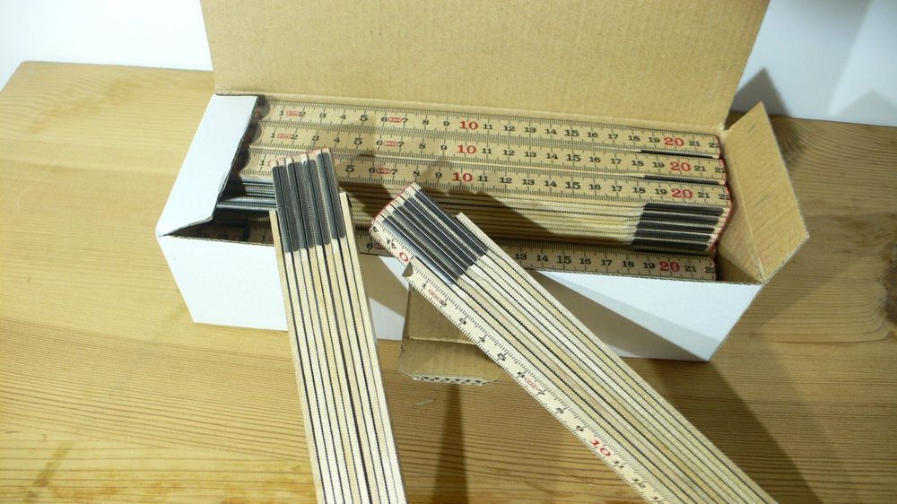 10 x Doppelmeter, Gliedermeter aus Holz (Neu und originalverpackt) in Windisch für CHF 33 – mit ...