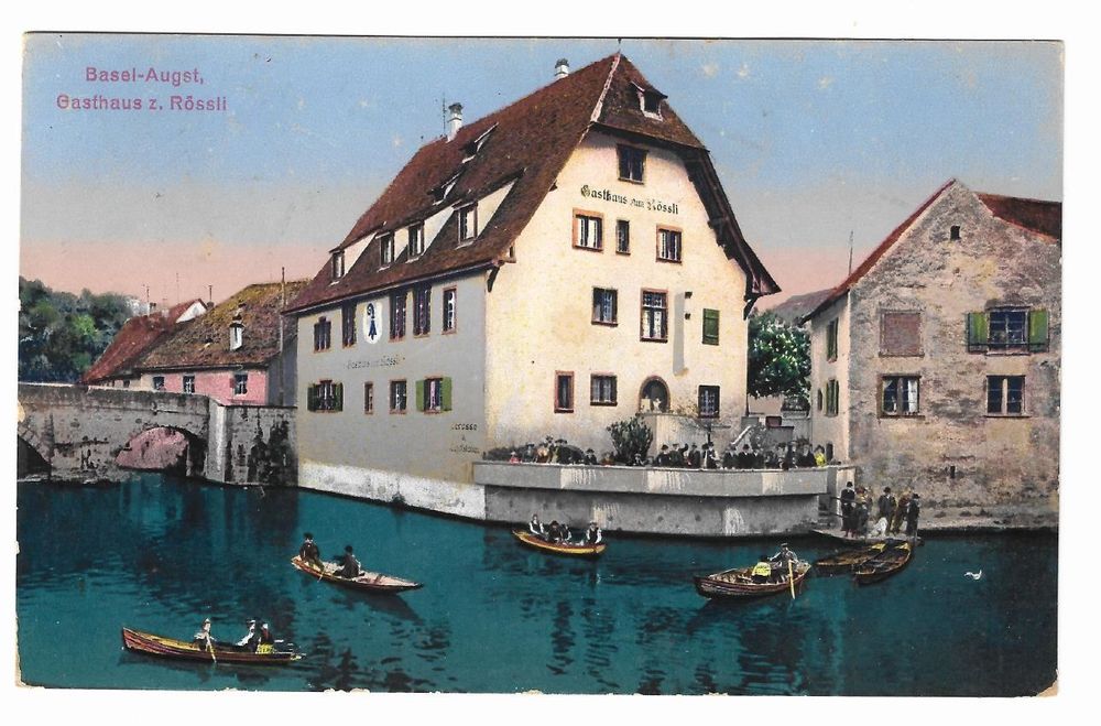 Ansichtskarten Augst Gasthaus Zum Rössli Kaufen Auf Ricardo
