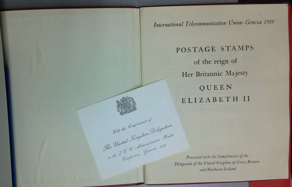 ITU Geneva 1959; UK Postage Stamps of Queen Elisabeth II | Kaufen auf Ricardo