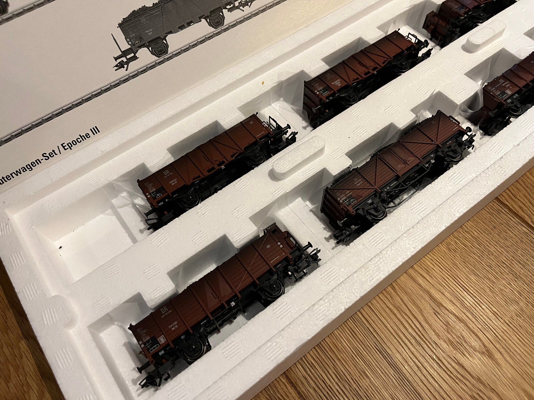 Märklin 46026 - Güterwagen-Set mit echter Kohlen-Beladung (Neu (gemäss ...