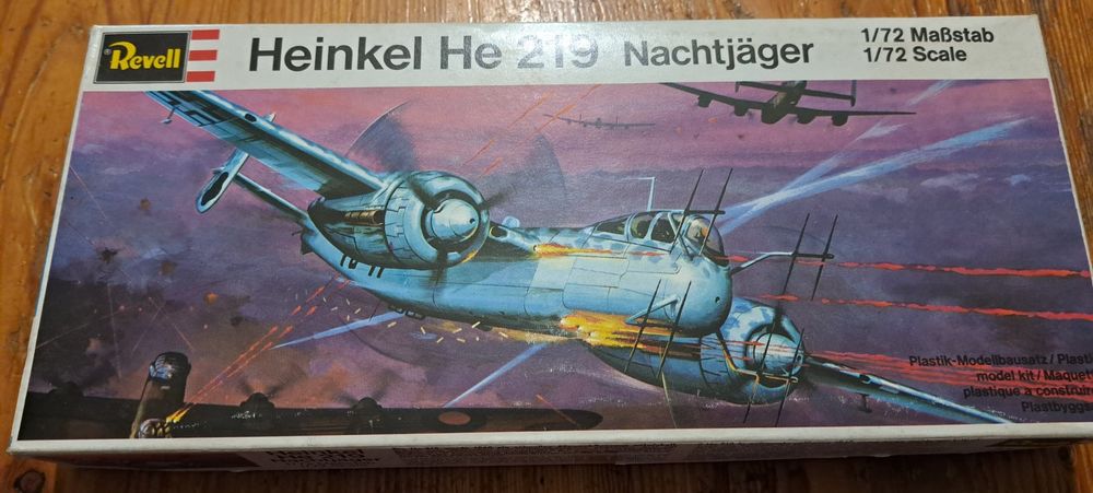 Heinkel 219 Nachjäger 1/72 revell H-112 (Neu und originalverpackt) in ...
