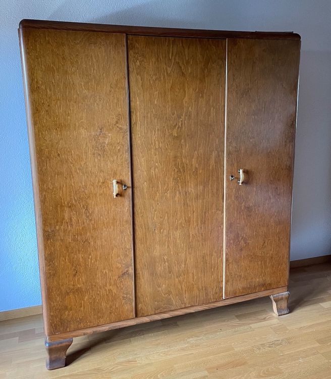 Kleiderschrank / Schrank Vintage 30er Jahre | Kaufen auf Ricardo