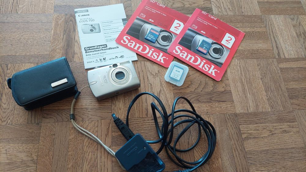 Fotokamera Ixus 750 mit Speicherkarten (Gebraucht) in Luzern für CHF 13 ...