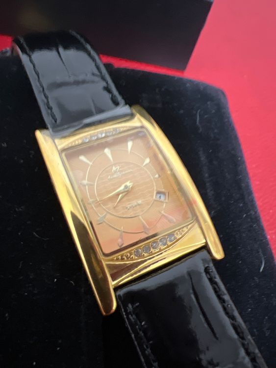 Anne Kramar PRG 18 k Vergoldet 24mm /37mm Ungetragen (Neu (gemäss ...