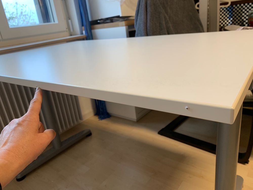 IKEA Schreibtisch / Pult GALANT 80x120 cm (höhenverstellbar) | Kaufen ...