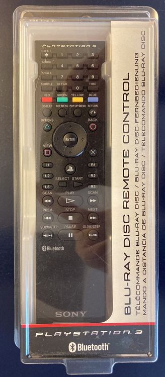 SONY Blu-Ray Disc Remote Control für PS3 (Neu und originalverpackt) in ...