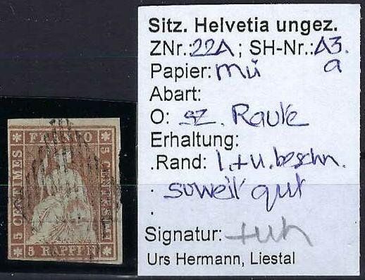 Strubel 22A Mit Raute SBK200.- geprüft Urs Hermann | Kaufen auf Ricardo