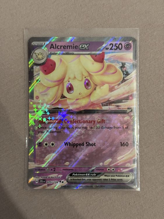 Pokémon Alcremie ex 075/159 Journey Together | Kaufen auf Ricardo