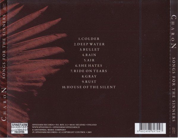 Charon – Songs For The Sinners | Kaufen auf Ricardo