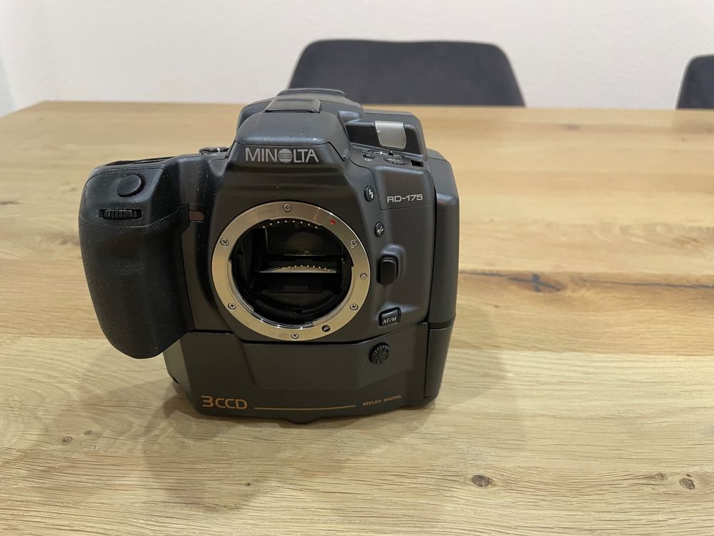 Minolta RD-175 erste digitale Spiegelreflexkamera 3 CCD Spie (Defekt ...