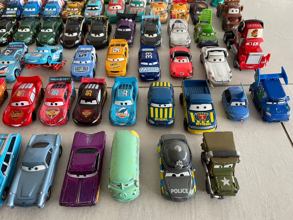 Mattel Disney Pixar Cars (69 voitures) (Gebraucht) in Chevroux für CHF ...