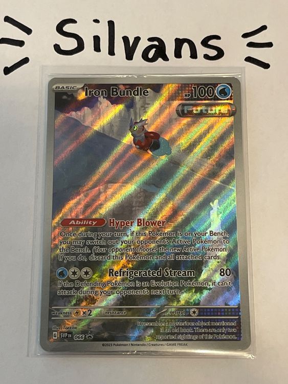 Iron Bundle Black Star Promo SVP066 Englisch (Neu (gemäss Beschreibung ...