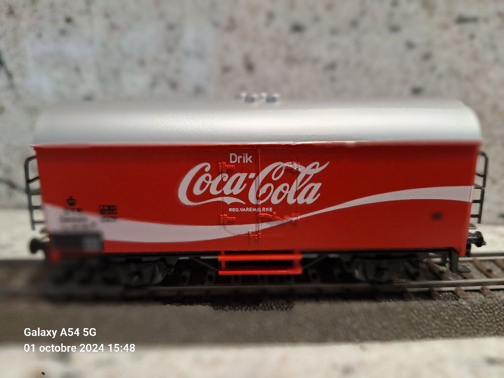 Märklin HO.Wagon DSB de collection, Coca-Cola,série spéciale (Neu (gemäss Beschreibung)) in ...