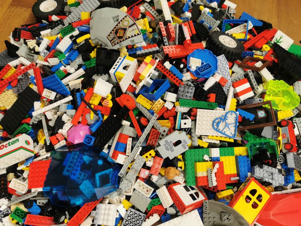 XXL Lego Mix gebrauchte Bausteine Lot en vrac Kiste Konvolut (Gebraucht) in Derendingen für CHF ...