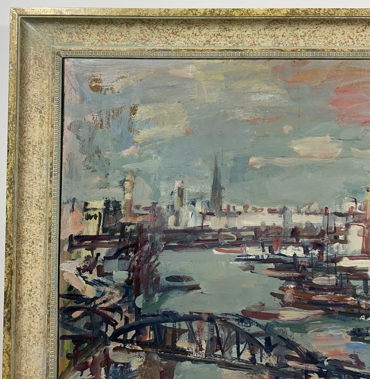 Walter Emil Müller (1896-1983) grosses Gemälde (Gebraucht) in Root für CHF 145 – mit Lieferung ...