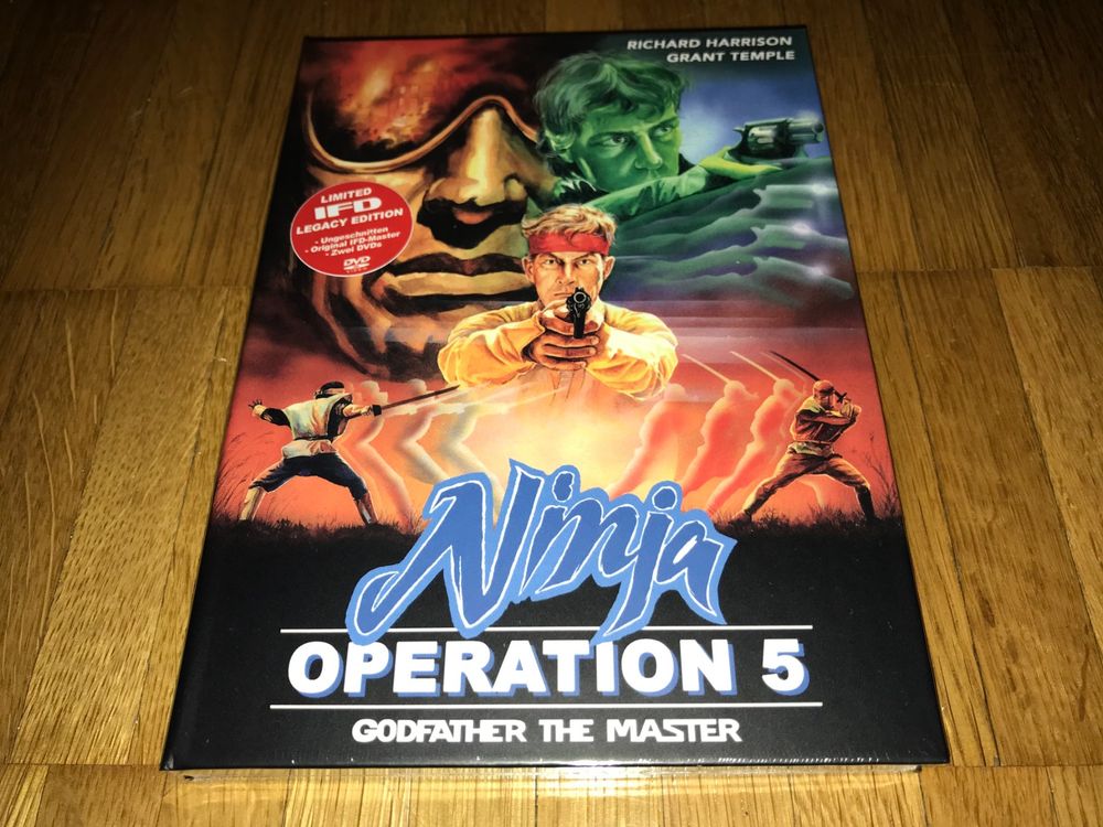 Ninja Operation 5: Godfather The Master - MEDIABOOK-A-UNCUT (Neu und ...