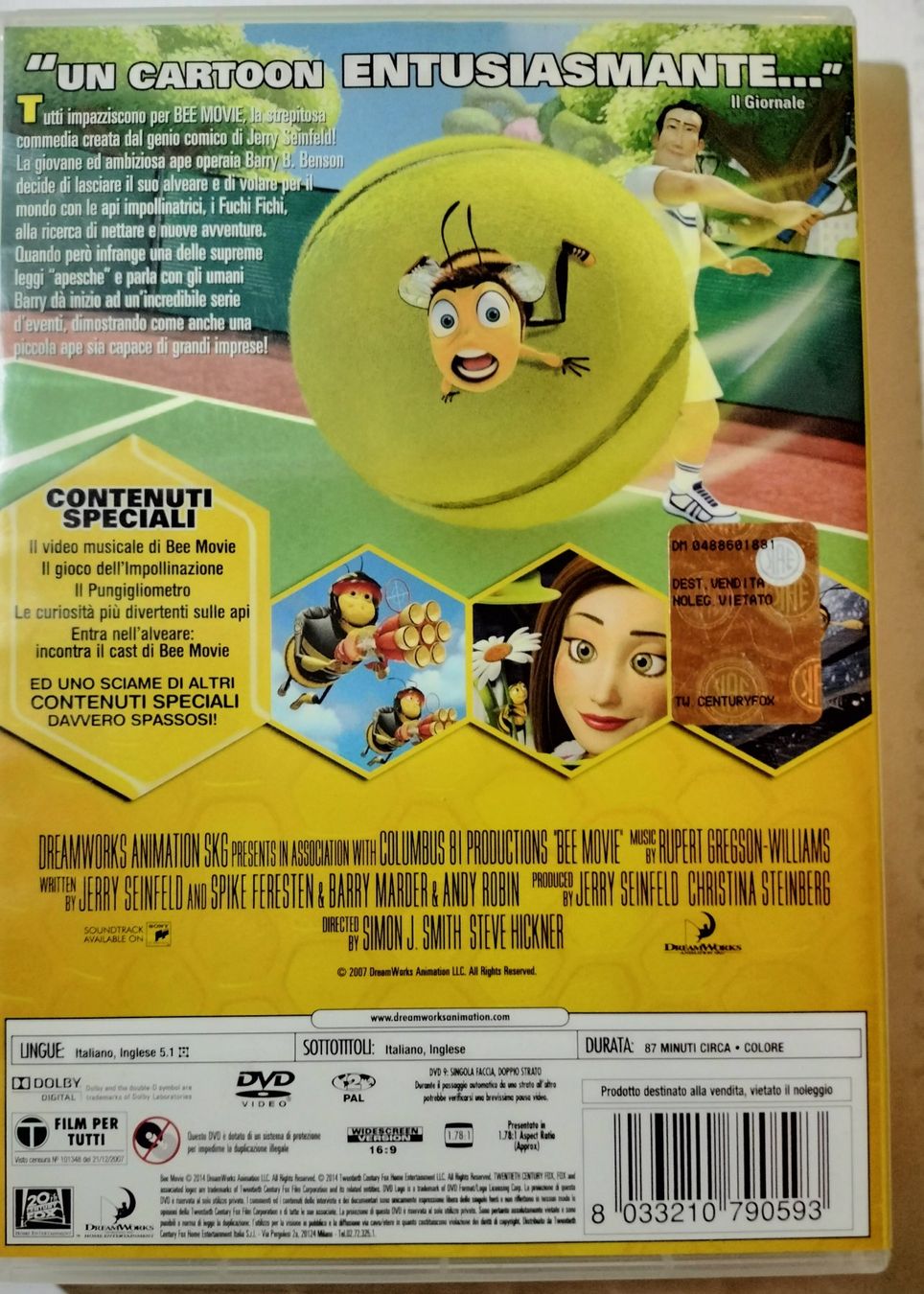 Bee Movie film d'animazione (Usato) a Capolago per CHF 4 – con consegna ...