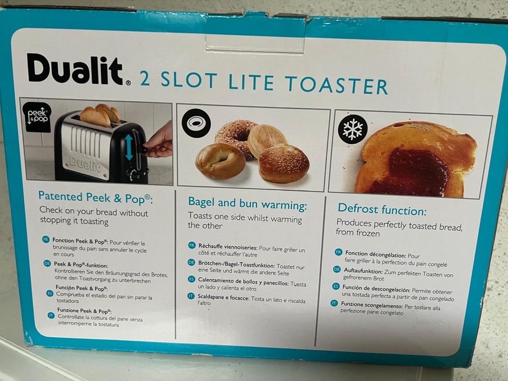 Neuer Dualit 2-Slot Lite Toaster (Neu und originalverpackt) in Stäfa ...
