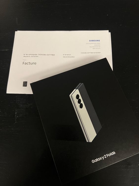 Samsung Galaxy Fold 6 Crafted Black 512GB NEU | Kaufen auf Ricardo