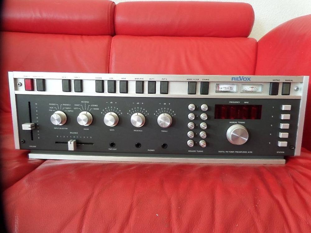 Revox A720 Pre Receiver Revdiert! Top Zustand! 6 MT Garantie (Gebraucht ...