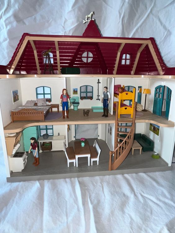Schleich Horse Club 42551 - Schönes Bauernhaus mit Stall (Gebraucht) in ...