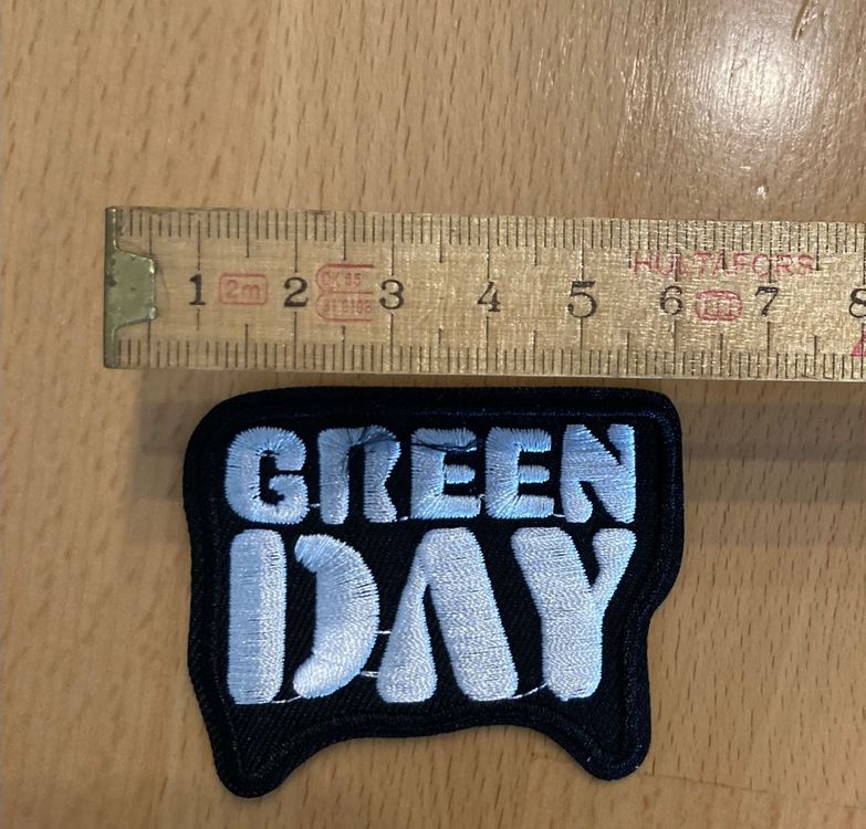 Green Day Patch Sticker Aufnäher Metal Rock Band | Kaufen auf Ricardo