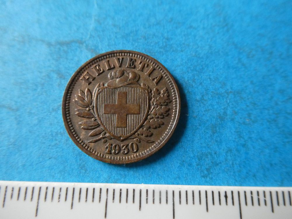 Schweiz 1930, 2 Rappen (Gebraucht) in Hinterforst für CHF 11 – mit Lieferung auf Ricardo kaufen