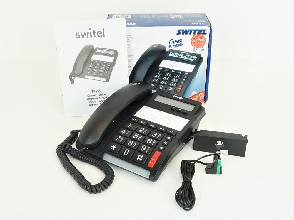 Switel TF535 für Menschen mit Hör- und/oder Sehschwäche | Kaufen auf Ricardo