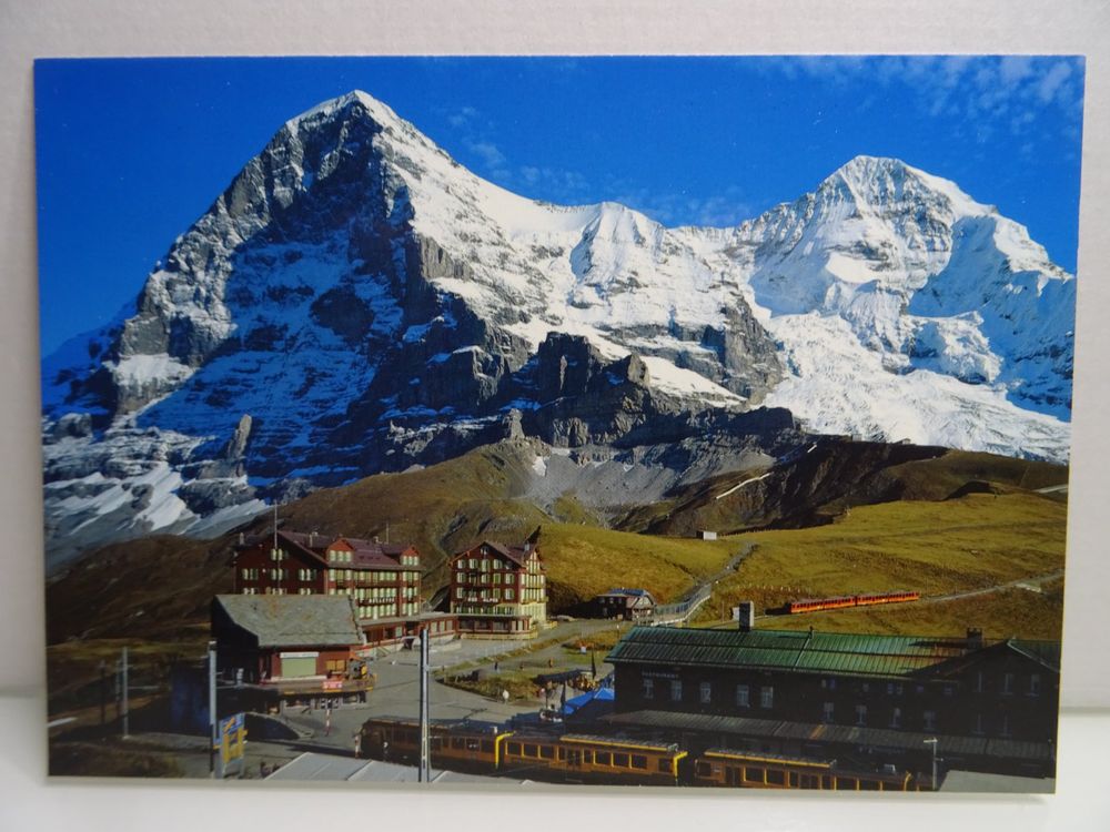 Postkarte Kleine Scheidegg mit Blick Eiger Mönch Jungfrau (Neu (gemäss Beschreibung)) in Teufen ...