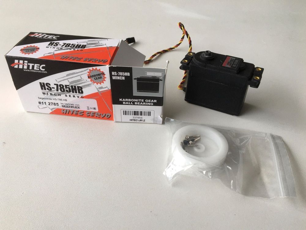 Seilwinde: Hitec HS-785HB Wintch Servo (Gebraucht) in für CHF 20 – mit ...