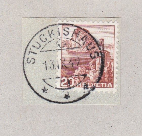 Poststempel: "Stuckishaus" (Gebraucht) in Bubendorf für CHF 3 – mit ...