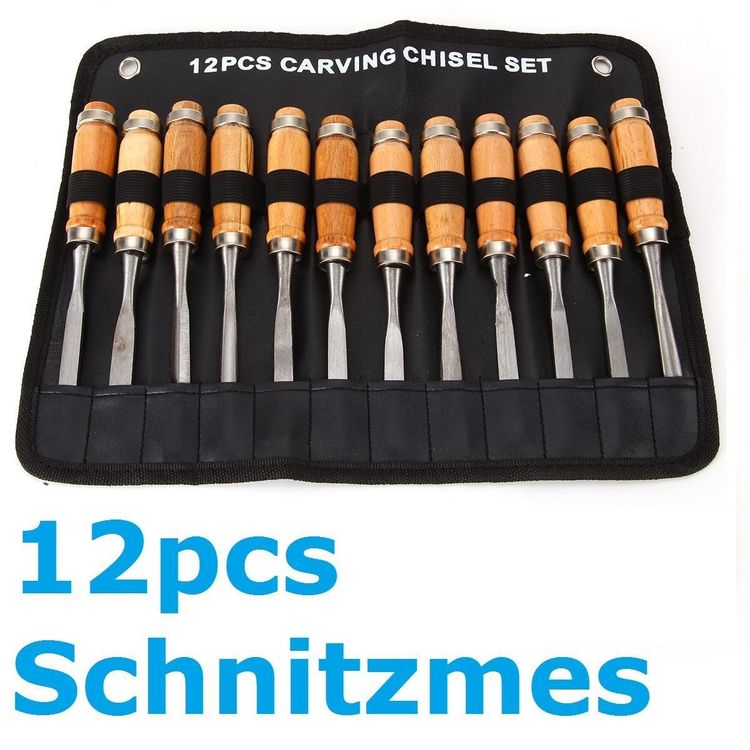 Holz-Schnitzwerkzeug Schnitzmesser Set (Neu (gemäss Beschreibung)) in ...