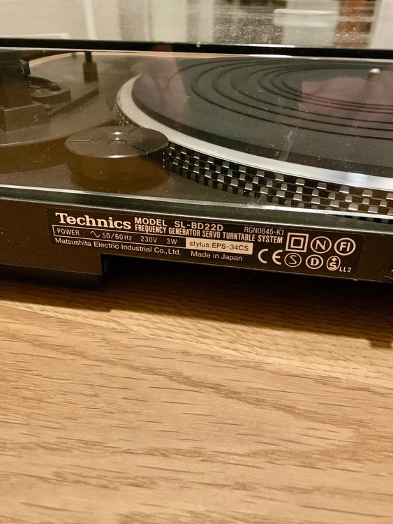 Technics SL-BD22D Plattenspieler (D'occasion) à Basel pour CHF 45 ...