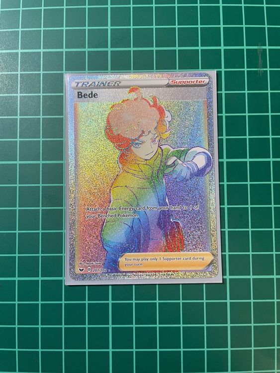 Pokemonkarte Bede Trainer 207/202 Rainbow Rare (Gebraucht) in Gattikon ...